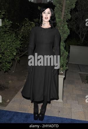 Kat Von D attending the Mercy For Animals Presents Hidden Heroes Gala ...