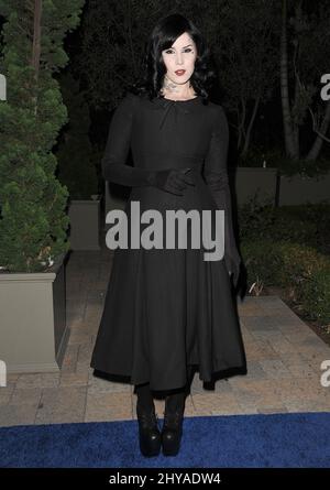 Kat Von D attending the Mercy For Animals Presents Hidden Heroes Gala ...