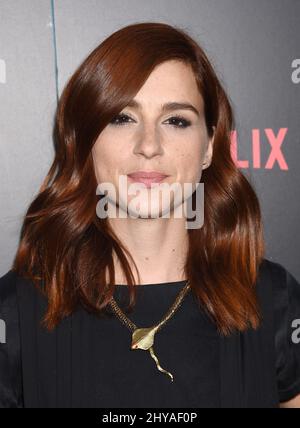 Aya Cash arriving for the "Easy" Cast and Crew Screening held at the ...