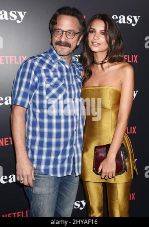 Emily Ratajkowski arriving for the "Easy" Cast and Crew Screening held ...