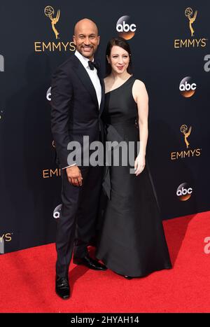 Keegan-Michael Key and Cynthia Blaise attending the 'Passenger' World ...