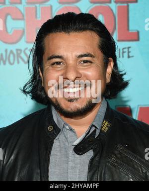 Jacob Vargas arrives at a red carpet event for "National Treasure: Edge ...