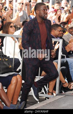 Kevin Hart attending the star ceremony in honour of Kevin Hart, in Los ...