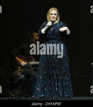 Adele performs in concert at the Bridgestone Arena, Nashville Stock ...