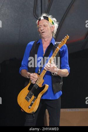 Keith Richards of the Rolling Stones performs, Thursday, Oct. 14, 2021 ...