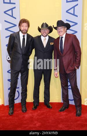 Ronnie Dunn and Kix Brooks attend the 61st Academy of Country Music ...