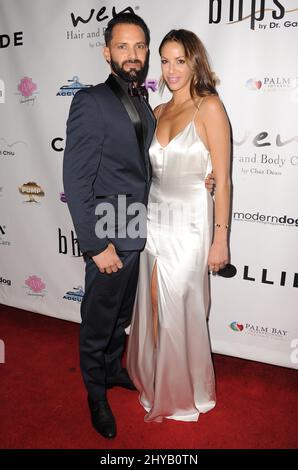 Kristen Doute, Brian Carter arriving for the "Vanderpump Dogs ...