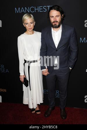 Michelle Williams, Casey Affleck attending The 32nd Santa Barbara ...