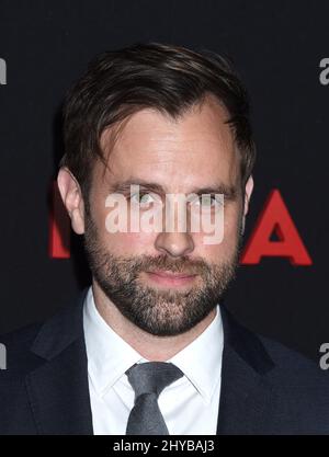 Aaron Blakely attending Amazon's season two premiere of 'The Man in the ...