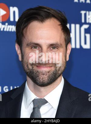 Aaron Blakely attending Amazon's season two premiere of 'The Man in the ...