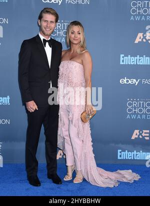 Kaley Cuoco attending the 22nd Annual Critics' Choice Awards at Barker ...