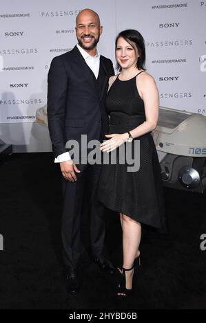 Keegan-Michael Key and Cynthia Blaise attending the 'Passenger' World ...