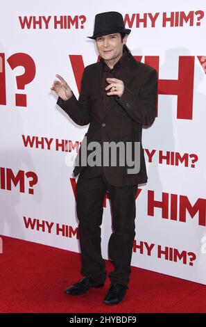 Corey Feldman attends the world Premiere of "Why Him?" at the Regency ...