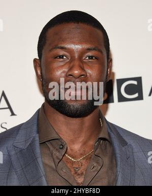 Trevante Rhodes attending the BAFTA Tea Party 2017 in Los Angeles ...