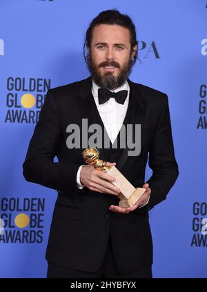 Casey Affleck in the press room at the 89th Academy Awards held at the ...