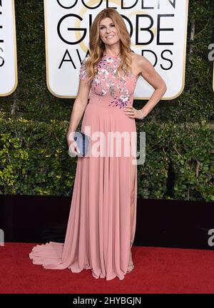 Connie Britton attending the 74th Annual Golden Globe Awards held at ...
