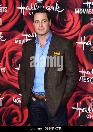 Victor Webster attending the Hallmark Channel and Hallmark Movies and ...