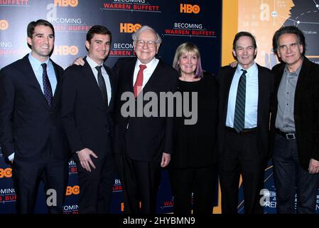 George Kunhardt & Teddy Kunhardt attending the 'Becoming Warren Buffett ...