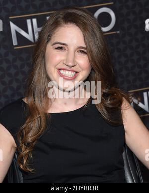 Denna Laing arriving to The NHL 100 Gala held at the Microsoft Theatre ...