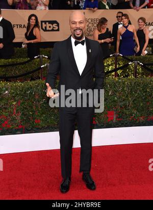 Common arrives at the 23rd annual Screen Actors Guild Awards at the ...