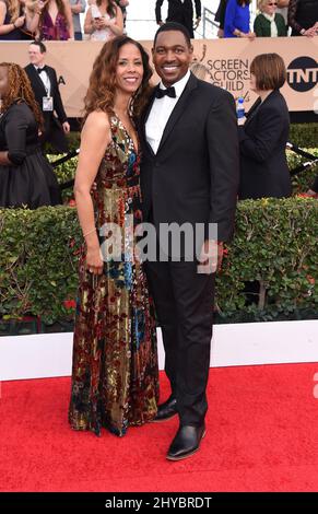 Mykelti Williamson and Sondra Spriggs at the 23rd Annual Screen Actors ...