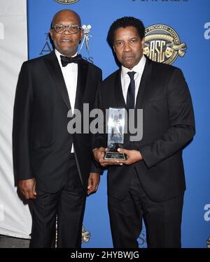 Samuel L. Jackson and Denzel Washington attending the 31st Annual ASC ...