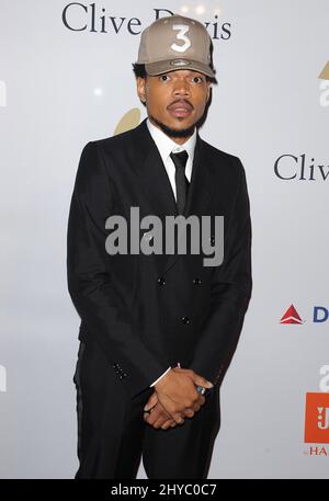 Chance The Rapper attends the Clive Davis and The Recording Academy Pre ...