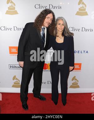 Weird Al' Yankovic, Suzanne Krajewski at the 57th Annual GRAMMY Awards ...