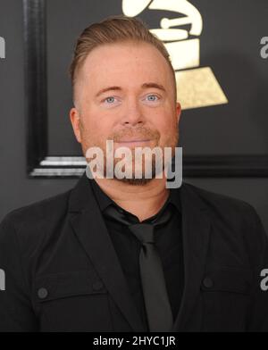Clint Lagerberg attending the 59th Grammy Awards in Los Angeles Stock ...