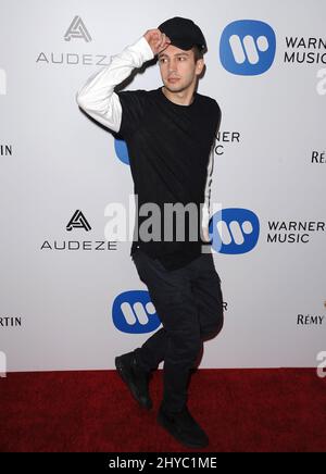 Tyler Joseph attending the Warner Music Group Hosts Annual Grammy ...