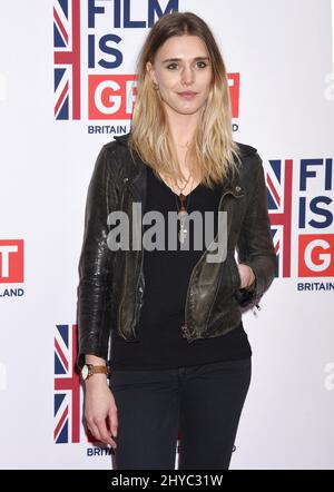 Gaia Weiss attending the Film is GREAT Reception held at Fig & Olive in ...