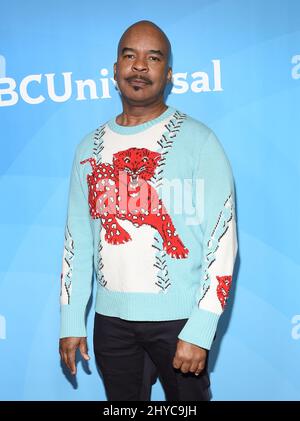 David Alan Grier arriving at the NBC Universal Summer Press Day 2017 at ...