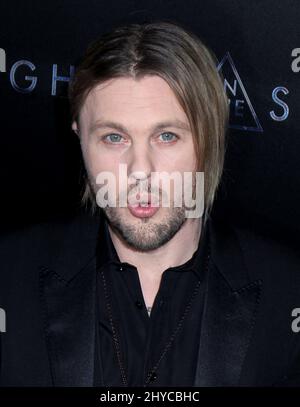 Michael Pitt attending the "Ghost In The Shell" New held at AMC Lincoln ...