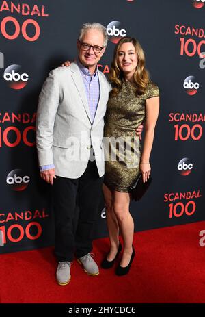 Jeff Perry and Zoe Perry the 100th Episode celebration of Scandal, in ...