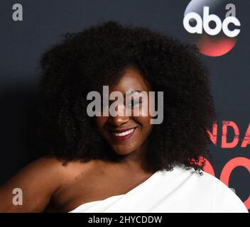 Saycon Sengbloh the 100th Episode celebration of Scandal, in Los ...