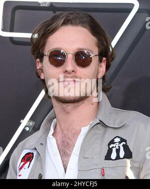 Jacob Collins-Levy arriving to the "American Gods" premiere held at the ...
