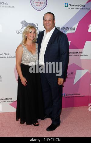 Nicole Taffer, Jon Taffer attending the Keep Memory Alive 21st Annual ...