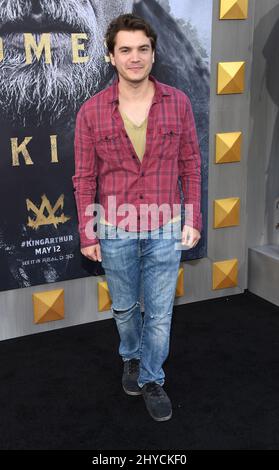 Emile Hirsch arriving to the "King Arthur: Legend of the Sword" World ...