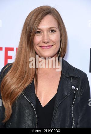 Schuyler Fisk arriving to the Netflix's "Bloodline" Season 3 Premiere ...