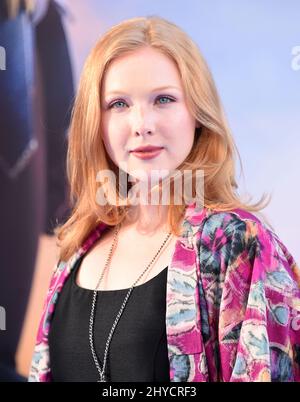 Molly Quinn attending the premiere of Wonder Woman, held at the ...