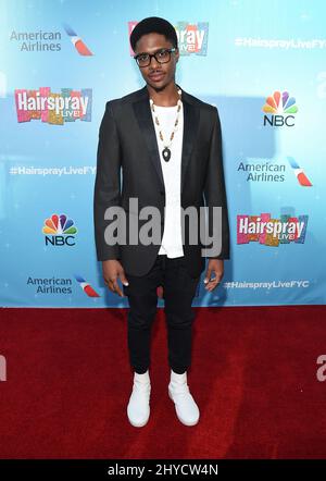 Ephraim Sykes arriving to the "Hairspray" Live FYC Event held at the ...