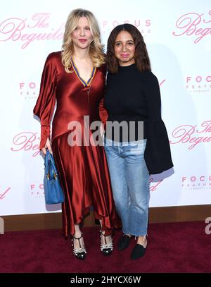 Courtney Love and Maya Rudolph arriving for 'The Beguiled' U.S ...