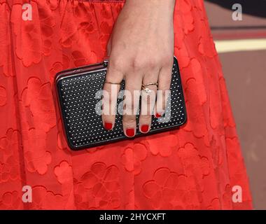 Alanna Masterson attending "The Baby Driver" premiere held at the Ace ...