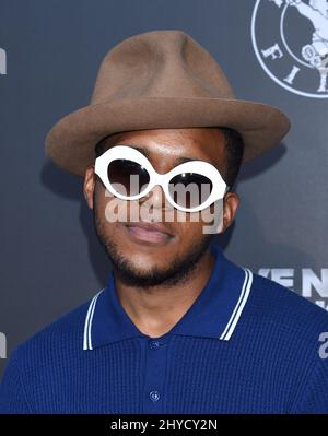 Christopher Jordan Wallace arrives at Los Angeles premiere of "Can't ...