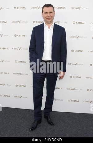 Alexandre Ricard attending The Final Pitch from Chivas' The Venture ...