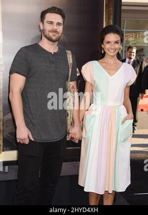 Grey Damon and Alice Greczyn attending New Line Cinema's 'Annabelle ...