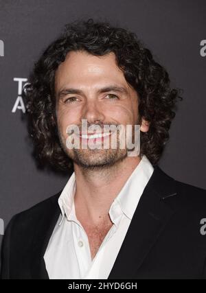 Daniel Hall attending the premiere of The Layover in Los Angeles ...