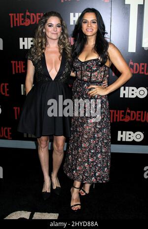 Jamie Neumann attending 'The Deuce' premiere Held at the SVA Theater in ...