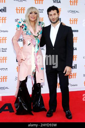 Lady Gaga and Chris Moukarbel attending the Five Foot Two Premiere at ...
