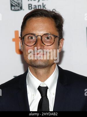 Michael Noer arriving at the "Papillon" premiere at the 2017 Toronto ...